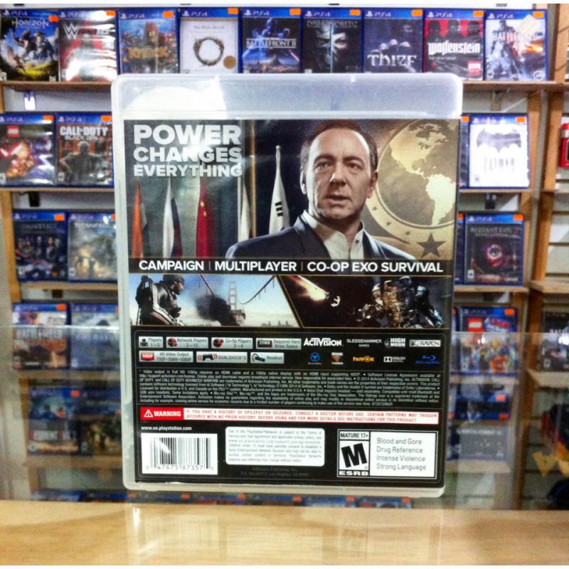 Call of duty advanced warfare ps3 tienda de video juegos